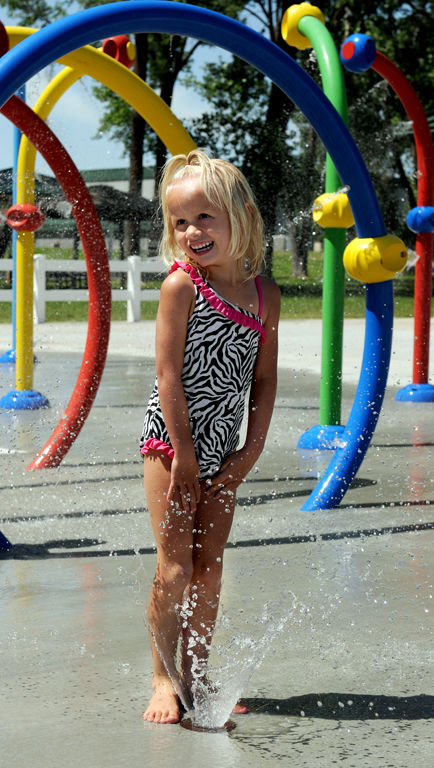 Top of Utah cities see splash pads as a cheap alternative to pools ...